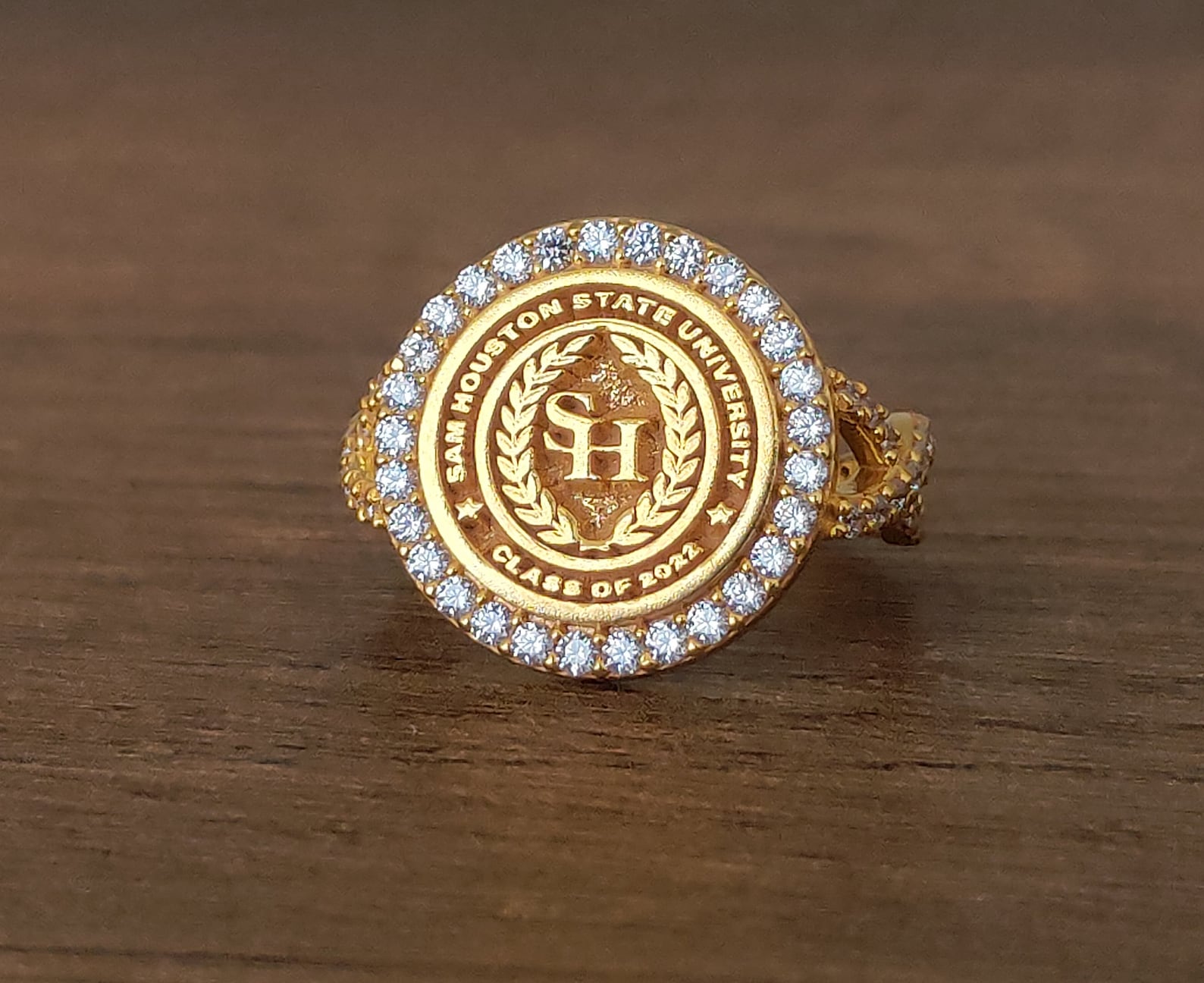 Sam Houston State University Ring,women Ring ,graduation Gift, Mother ...