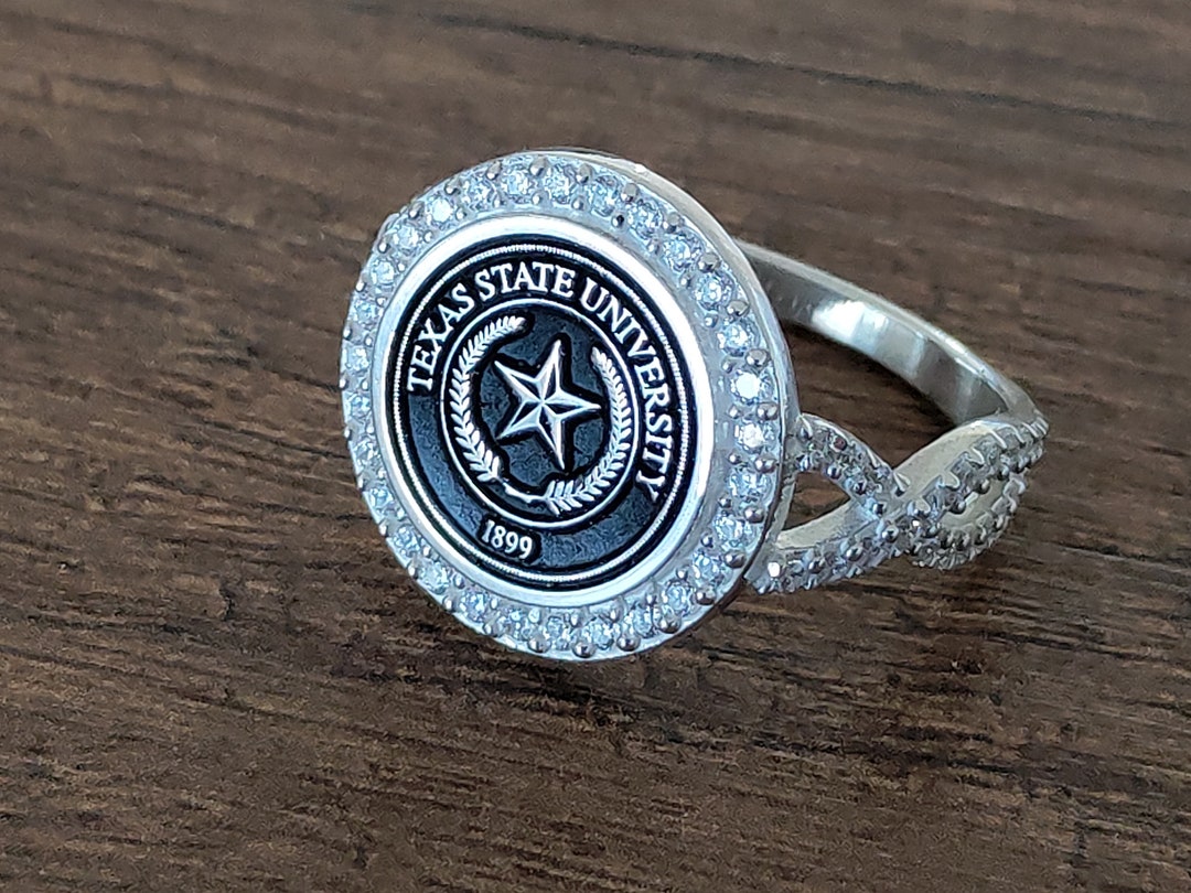 Texas State University Ring, Graduation Gift, Valentine's Day Gift ...