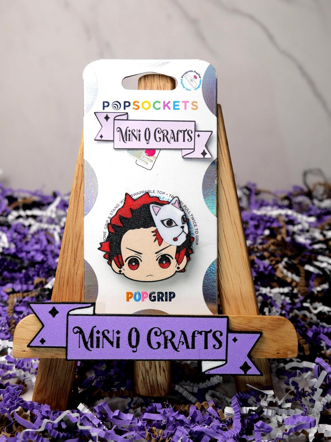 Tanjiro Wearing Warding Mask - Etsy