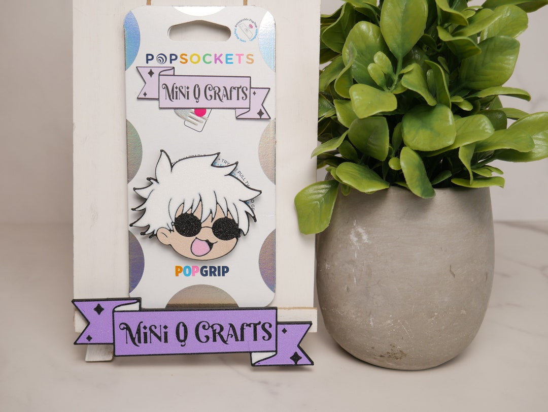 JJK Gojo Smiling Phone Grip 2 Day Shipping - Etsy