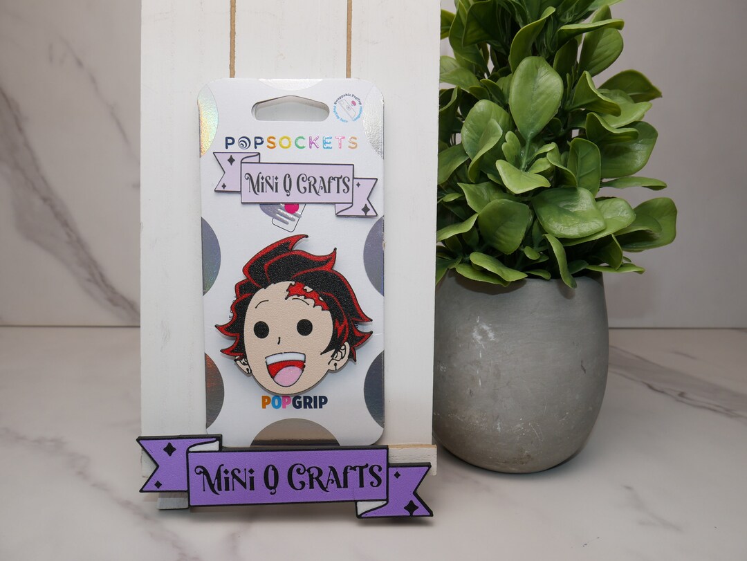Tanjiro Smiling Phone Grip - Etsy