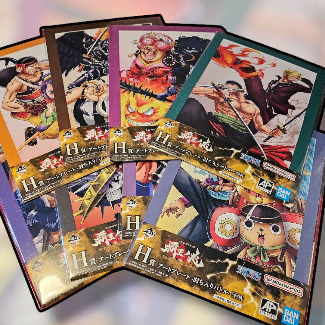 Ichiban Kuji One Piece Hard Card Poster - Etsy