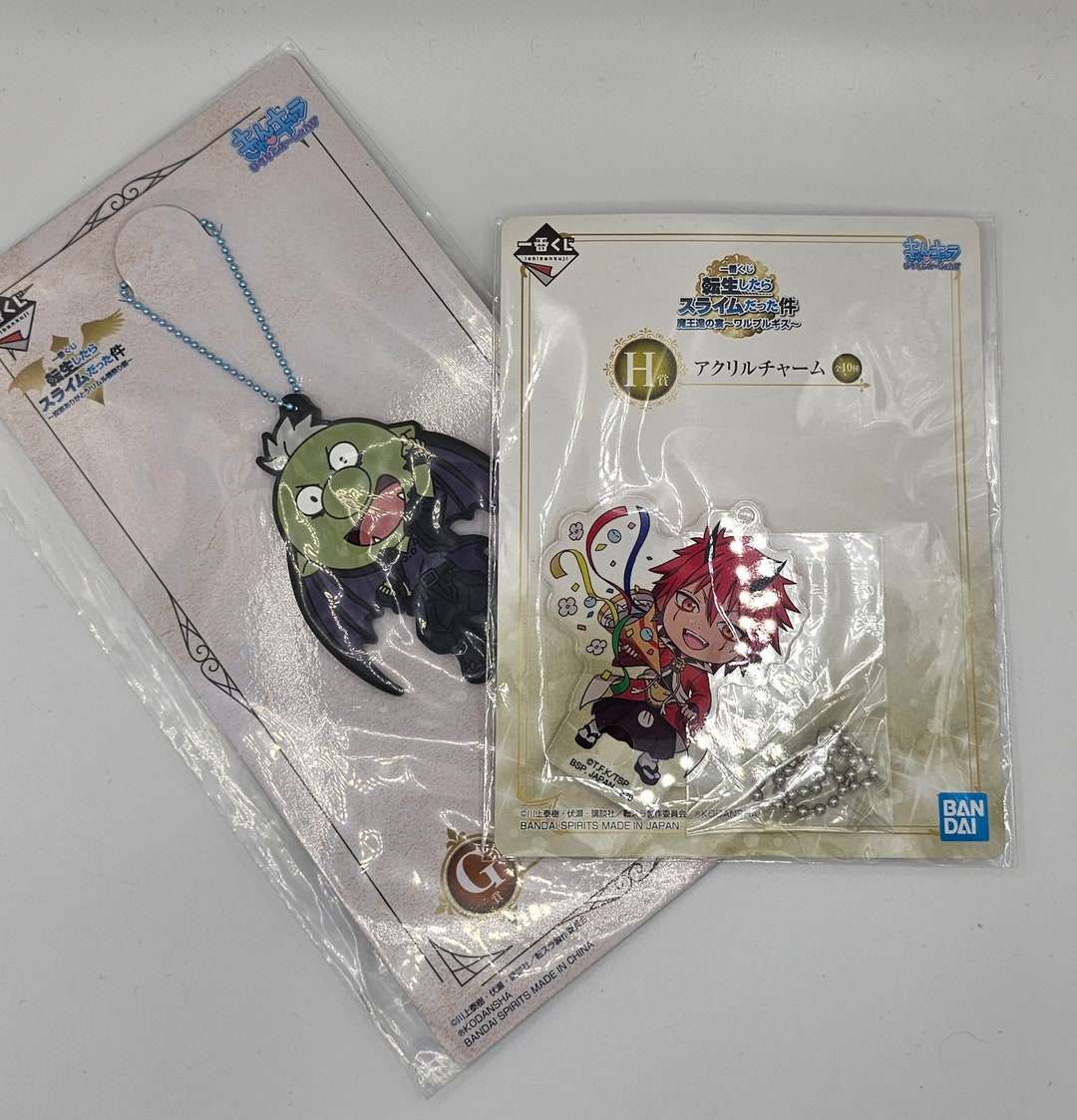 That Time I Got Reincarnated as a Slime Acrylic Keychain Ichiban Kuji ...