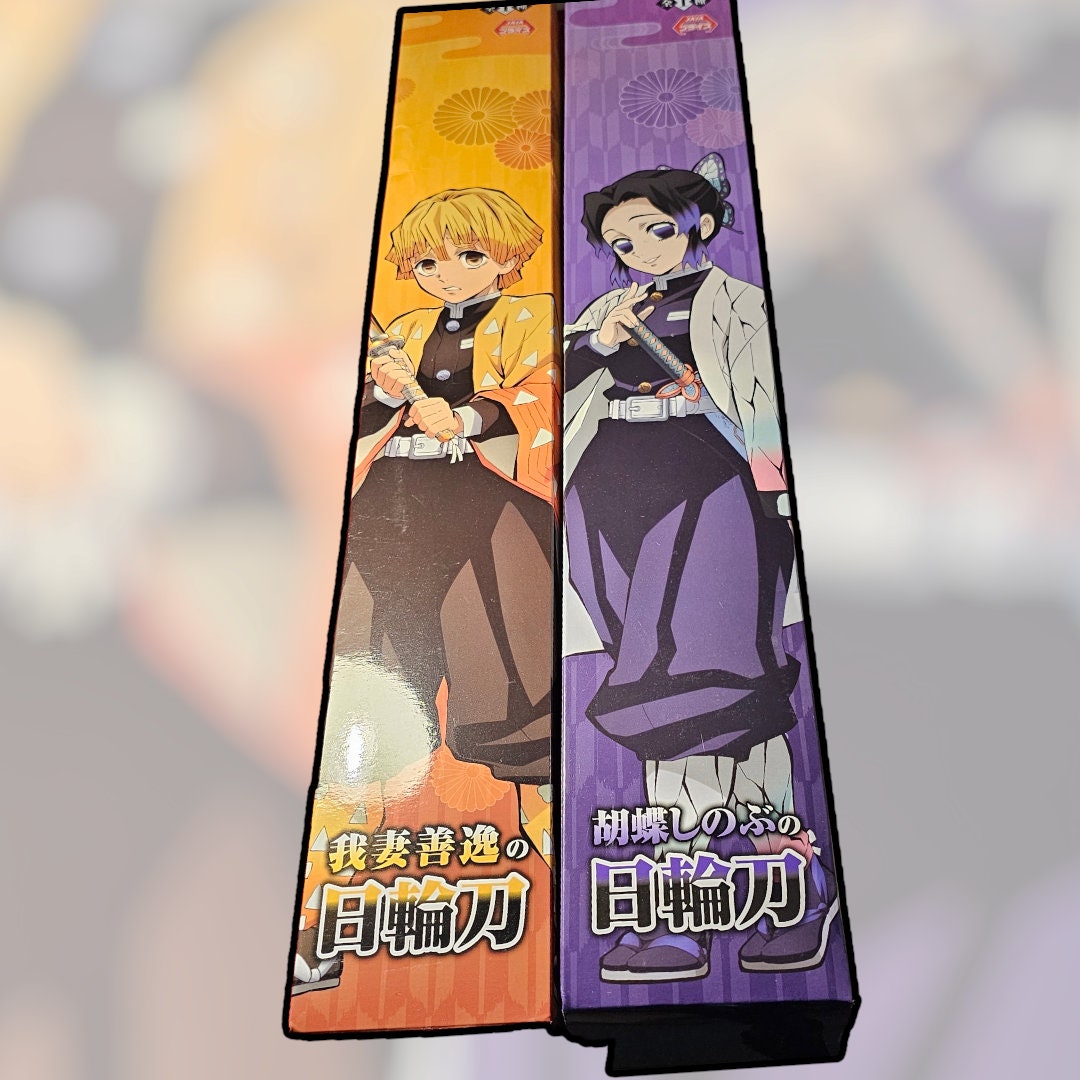 Kimetsu No Yaíba Replica Sword Nichirin Blade, Agatsuma Zenits Kochou ...