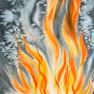 Stunning Watercolor Painting Captures the Warmth and Magic of a ...