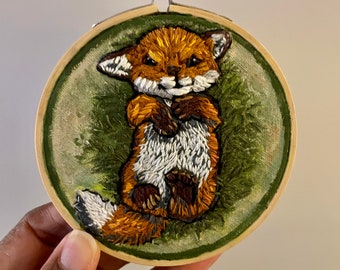 Red Fox Embroidery - Etsy