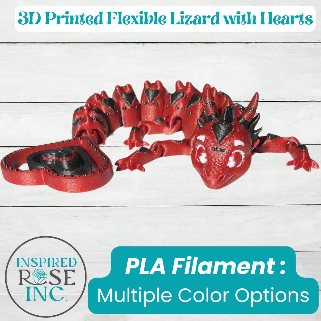 Articulated 3D Printed Dragon | Poseable Fantasy Figurine - Etsy