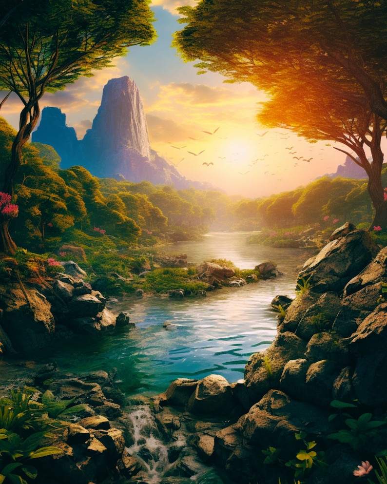 Nature Digital Art Print - Etsy