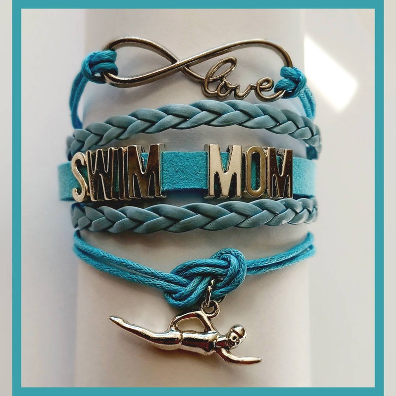 Gold Swim Charm - Etsy