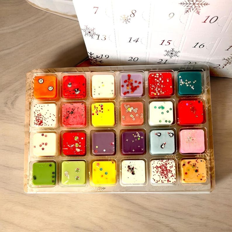 Christmas Wax Melt Advent Calendar - Etsy