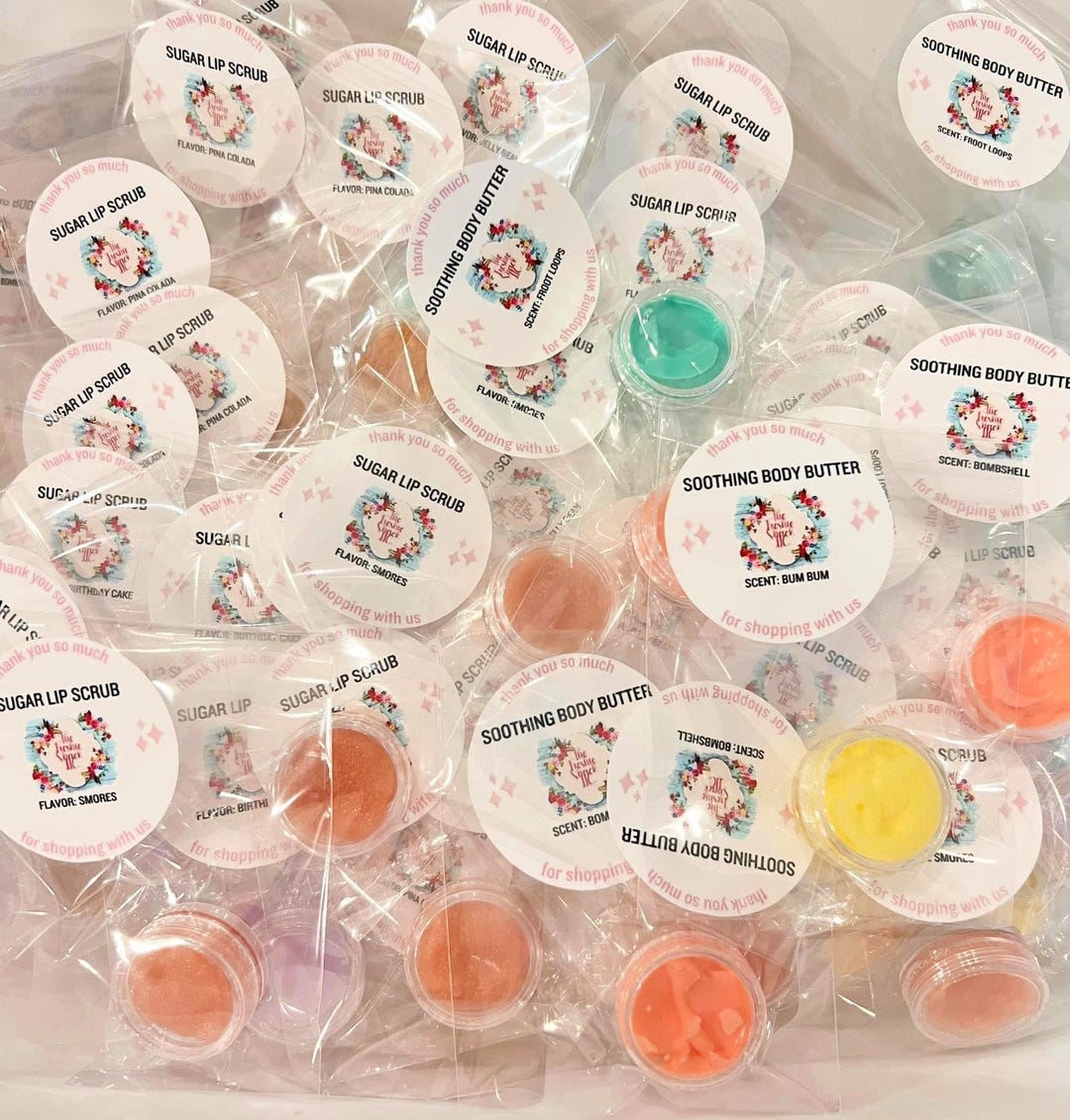 Bulk Filler - WS - Handmade Body Butter Samplers/fillers Bundle of 20 ...