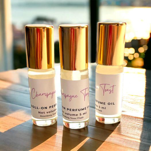 Mini Roll on Perfume Set: Variety Scents, Skin Healthy Oils (5ml, Pack ...