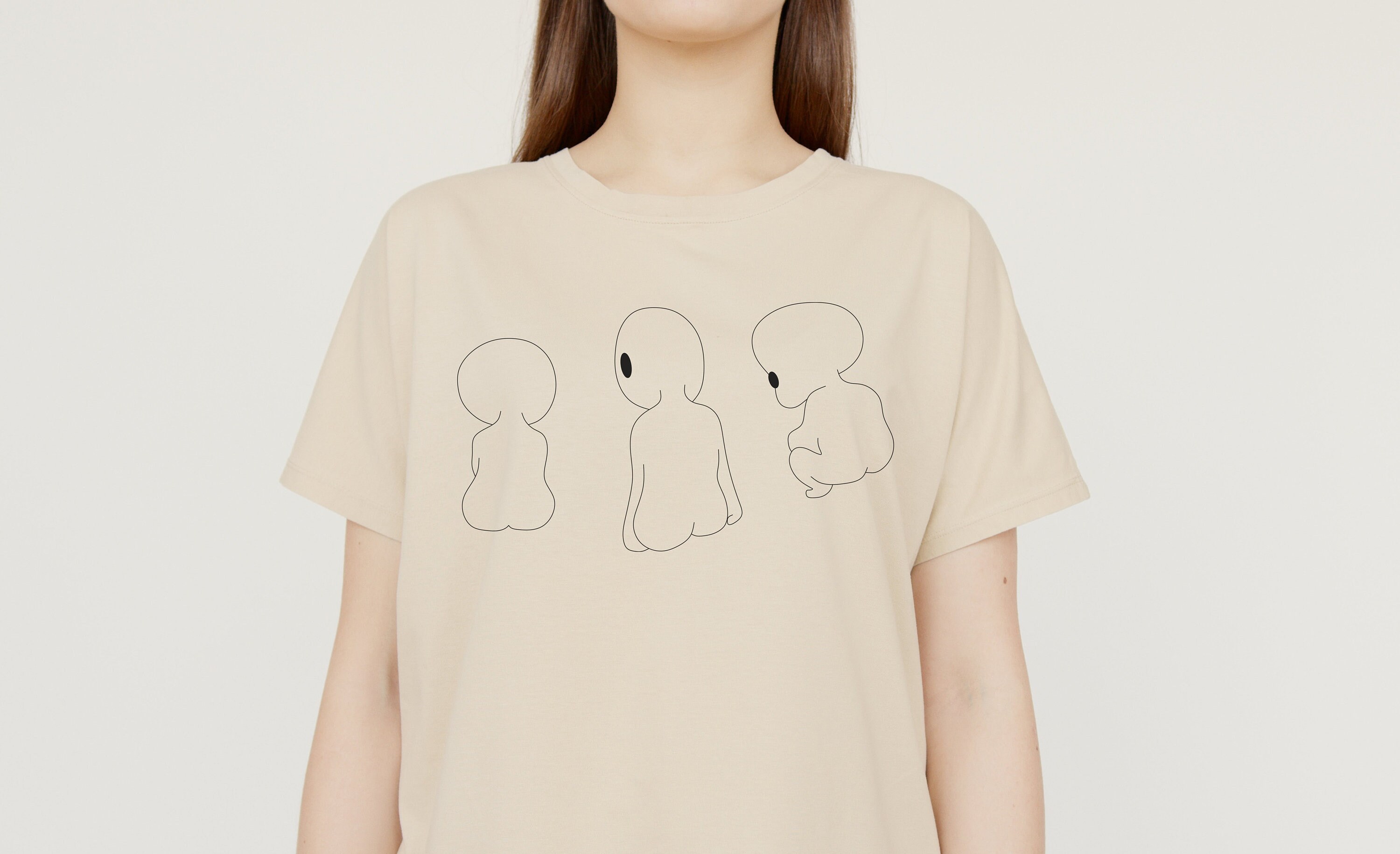 Kodama Forest Spirits Princess Mononoke SVG EPS PNG, Anime Svg, Kodama ...