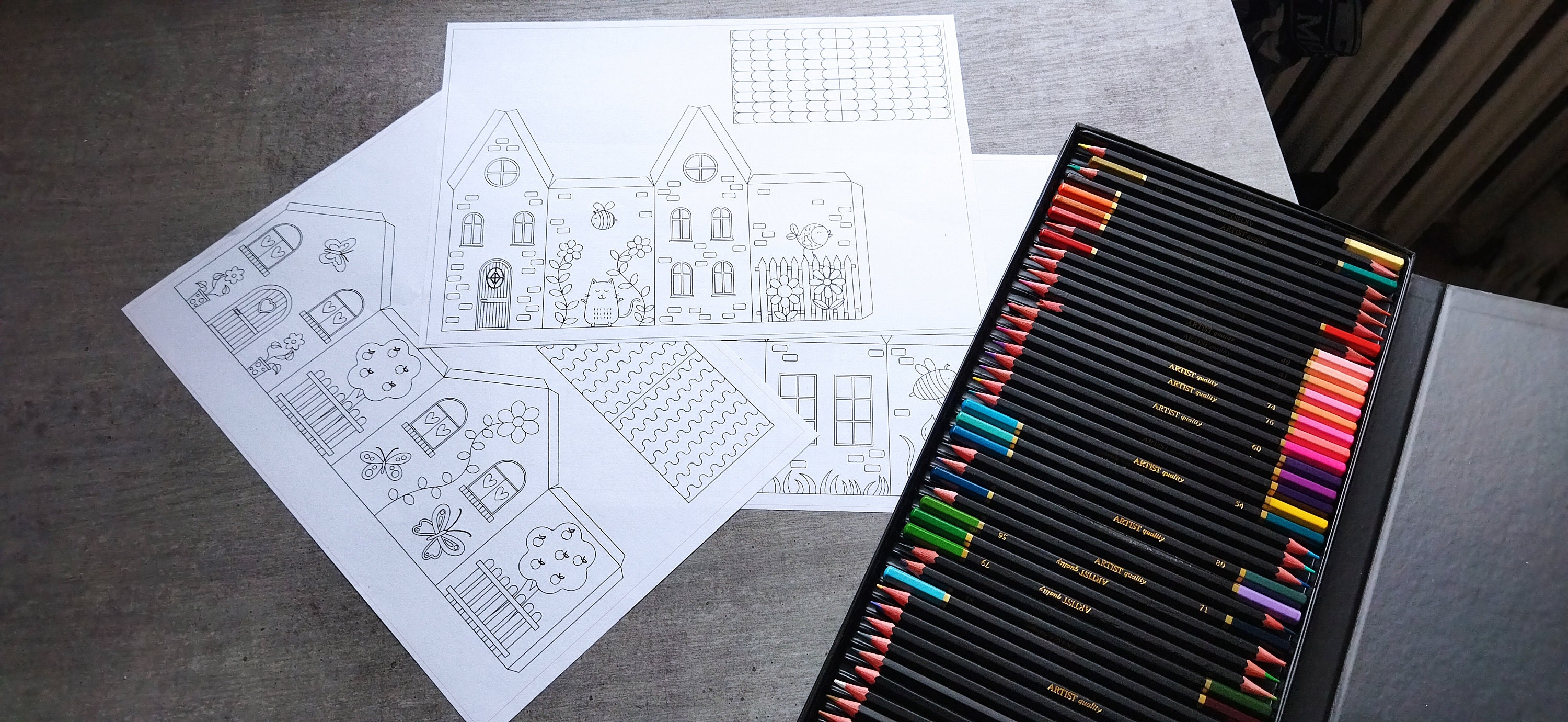 Paper Houses Template Printable Craft Sheets, Activity Sheets, Paper ...