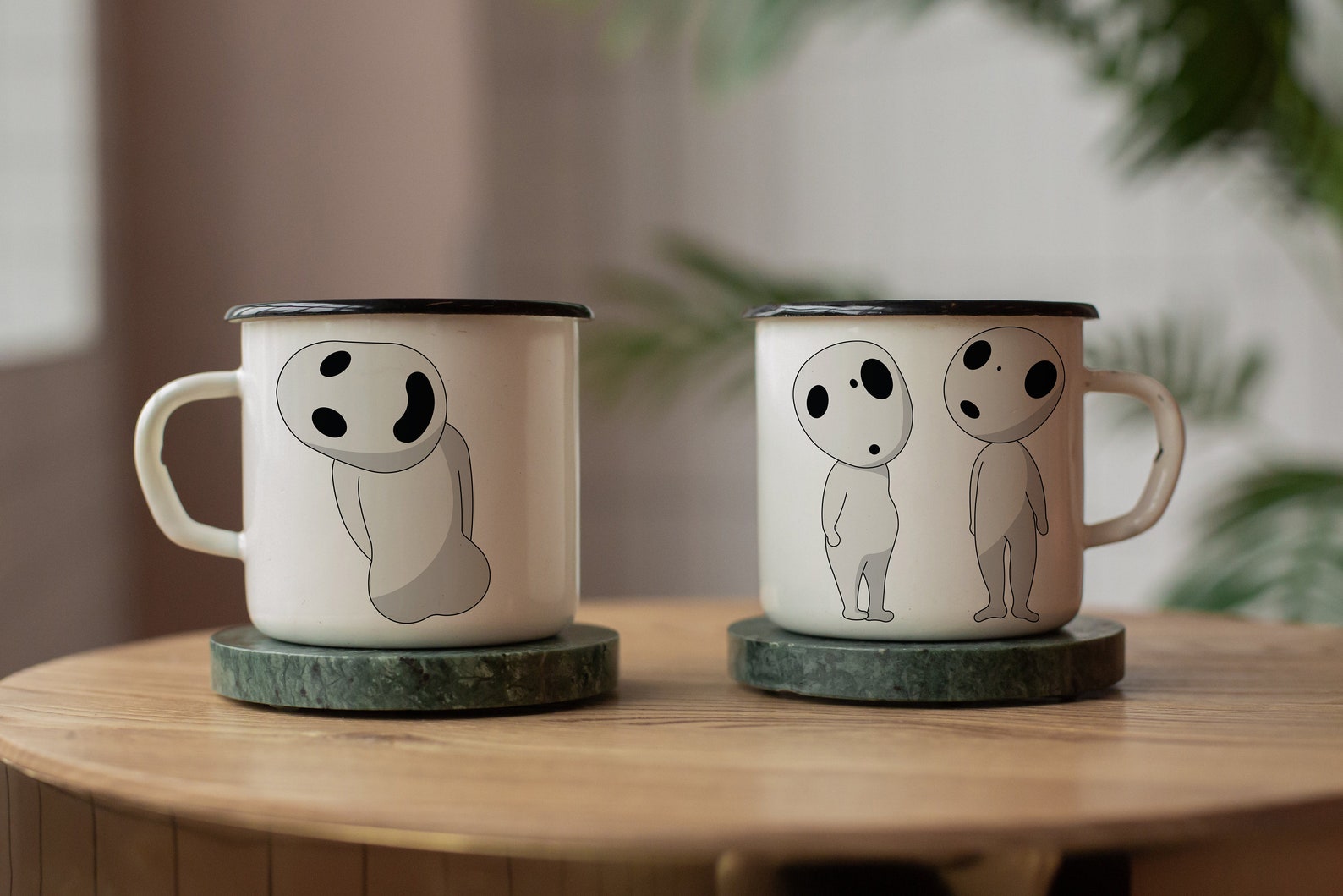 Kodama Forest Spirits Princess Mononoke SVG EPS PNG, Anime Svg, Kodama ...