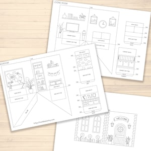 Pop-up Paper House Template Printable Craft Sheets, Activity Sheets ...