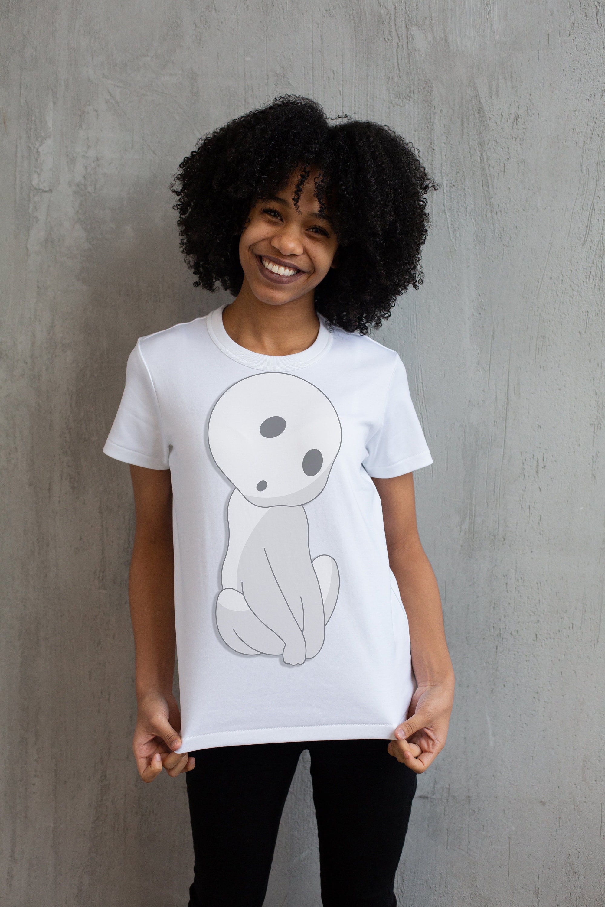 Kodama Forest Spirits Princess Mononoke SVG EPS PNG, Anime Svg, Kodama ...