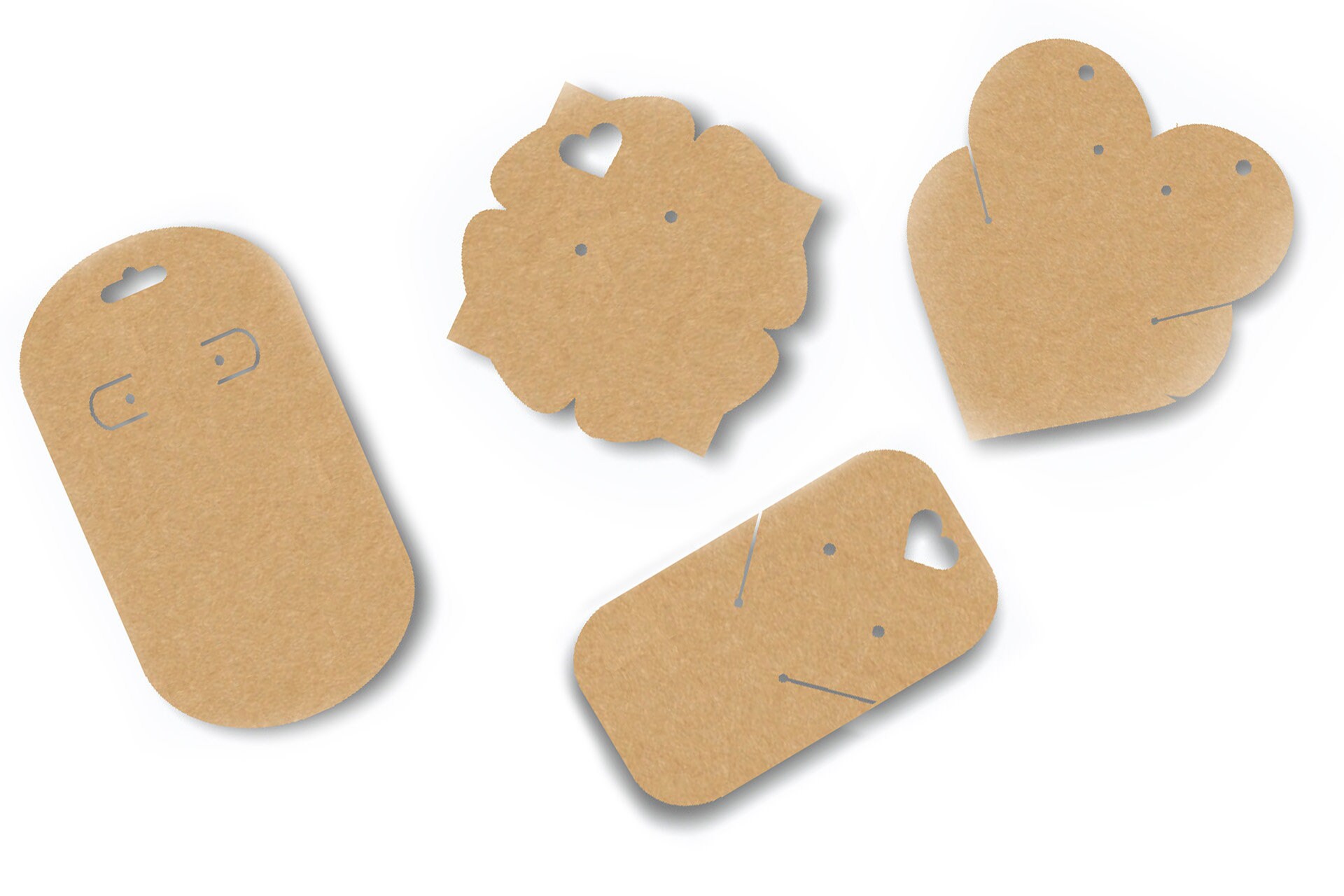 106 Earring Card Templates SVG, PNG, JPG, Diy Laser, Gift Tag Svg ...