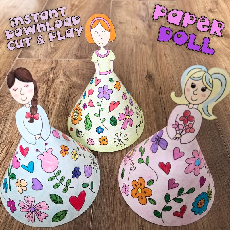 Paperdoll Accessories - Etsy