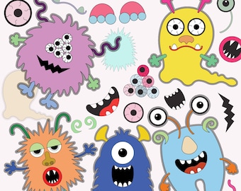 Create Your Own Monster Printable Craft Sheets, Activity Sheets, Paper ...