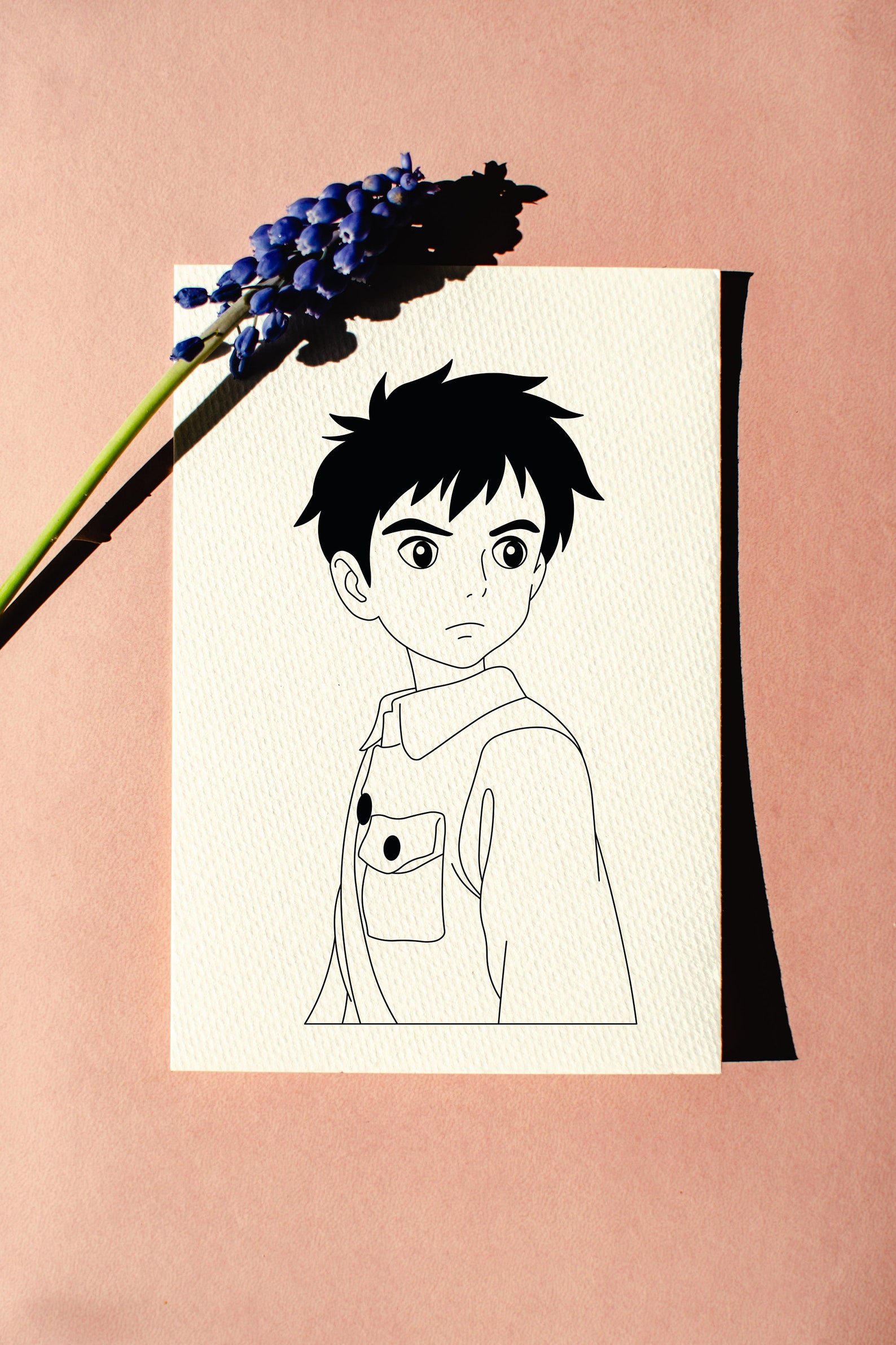 The Boy and the Heron SVG EPS PNG, Anime Svg, Ghibli Svg, Warawara ...