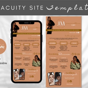 Acuity Scheduling Template | Acuity Booking Site Design | Acuity Site ...