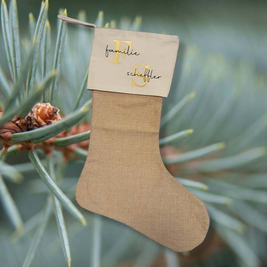 Personalized Santa Stocking Christmas Stocking With Name - Etsy