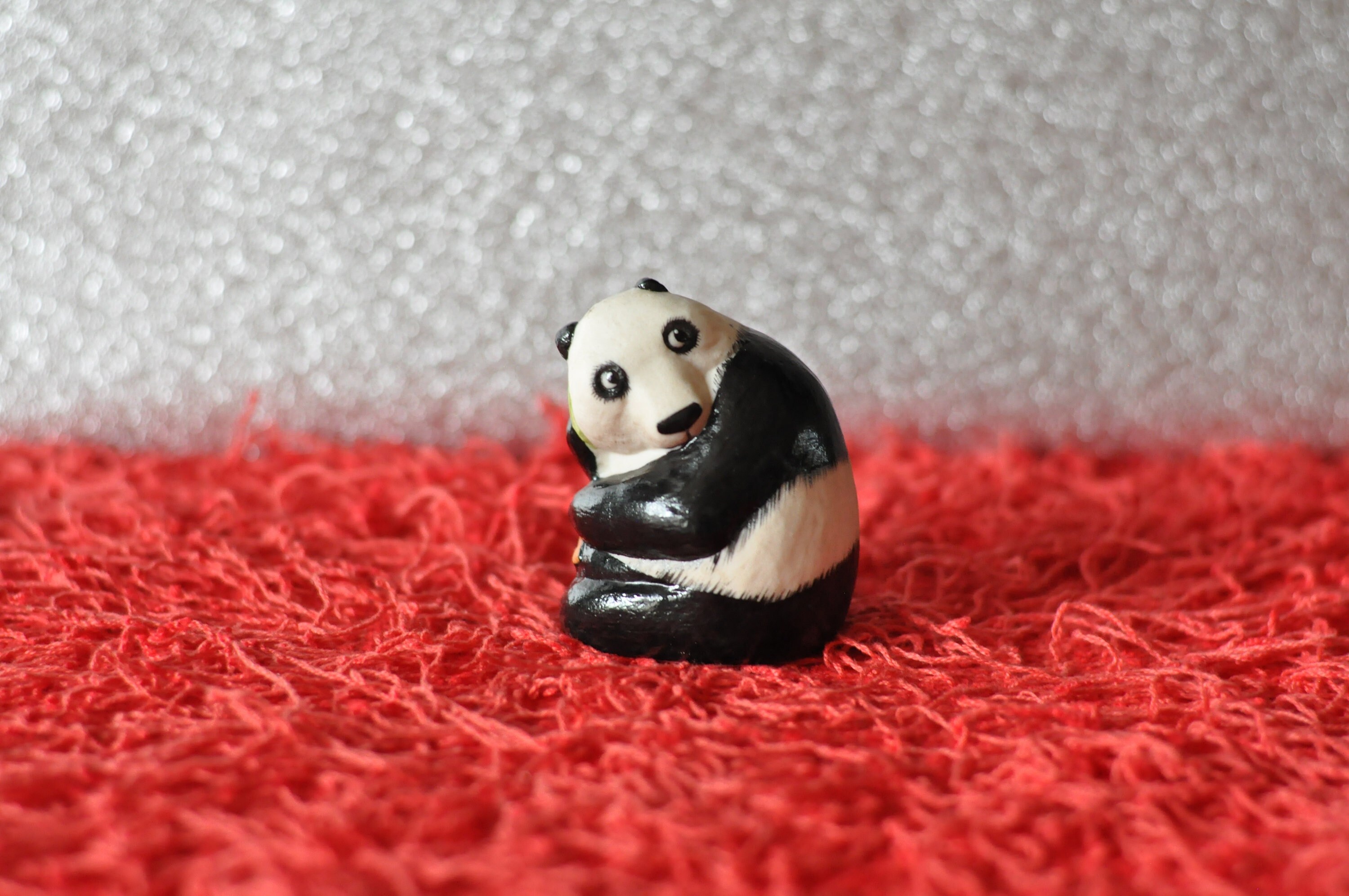 Lovely Little Vintage Wooden Look Bird Figurine Ornament Priory ...