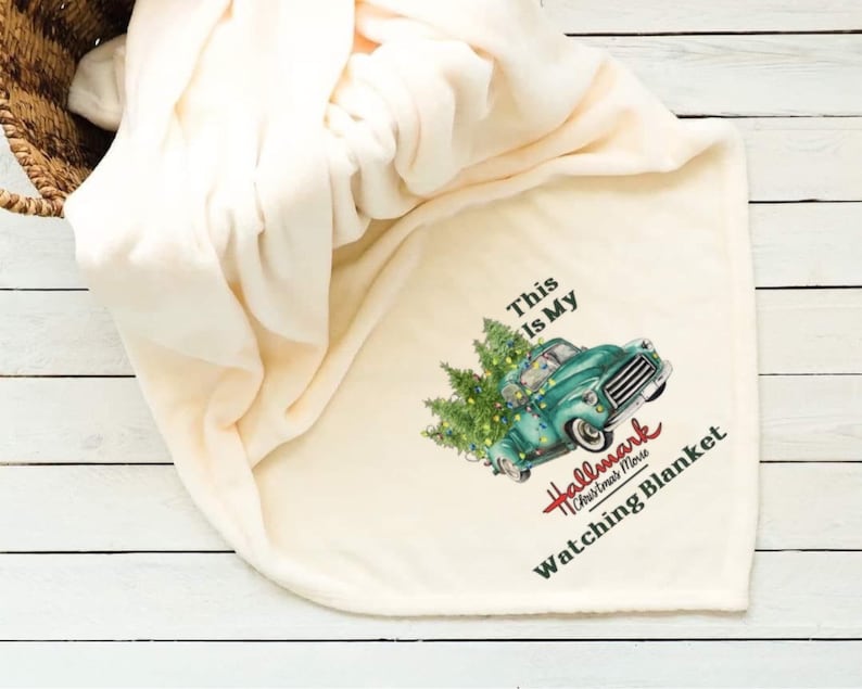 Hallmark Christmas Movie Watching Blanket - Etsy