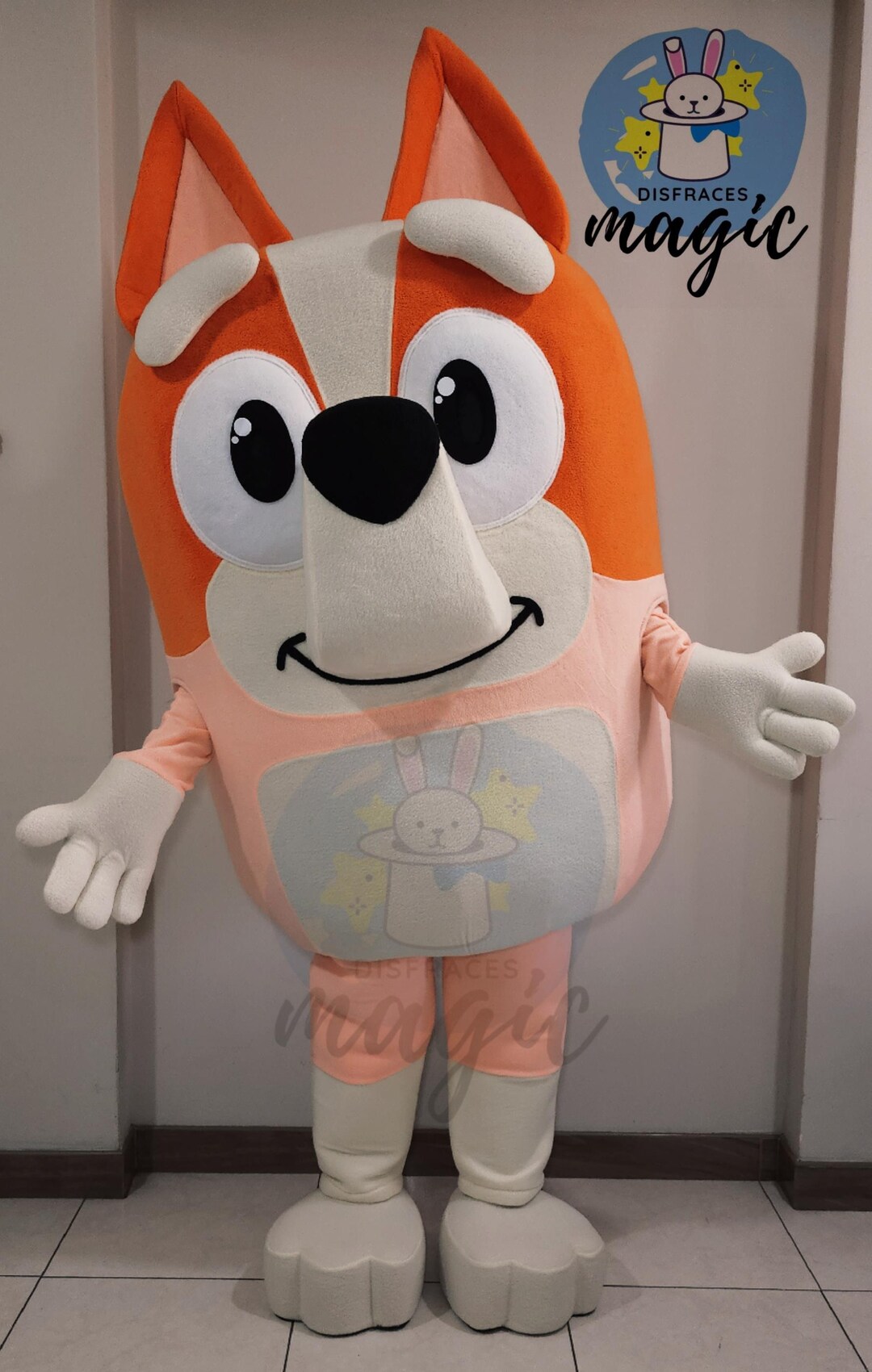 Bingo From Bluey Mascot Costume - Etsy UK
