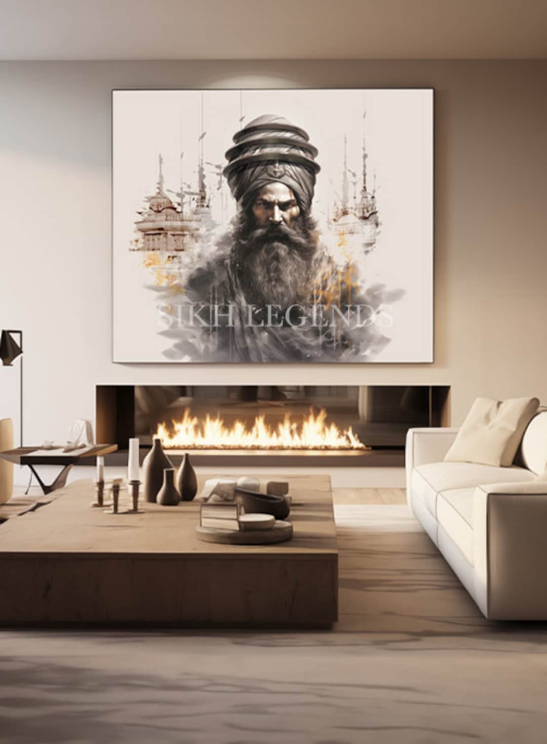 Baba Deep Singh Ji Sikh Sikhart Sikh Guru Sikh Warrior Sikh Painting ...