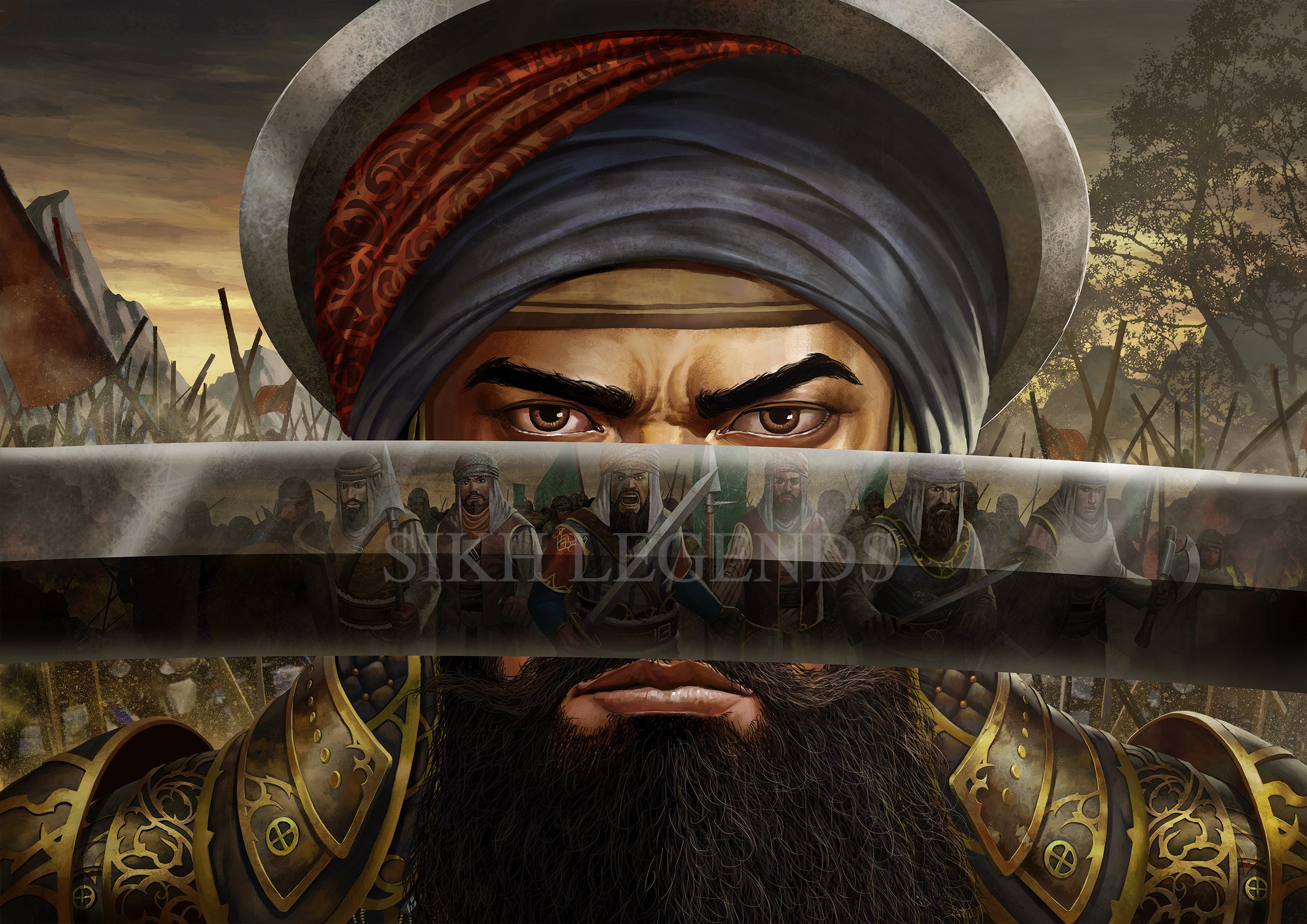Banda Singh Bahadur Sikh Sikhart Sikh Guru Sikh - Etsy Banda Singh Bahadur Sikh Sikhart Sikh Guru Sikh - Etsy