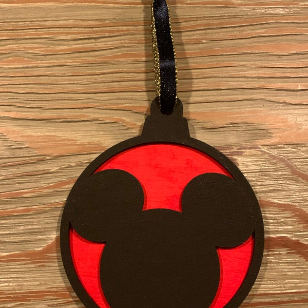 Mickey Mouse Laser Cut File - Etsy