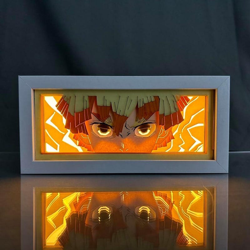 Demon Slayer Lamp - Etsy