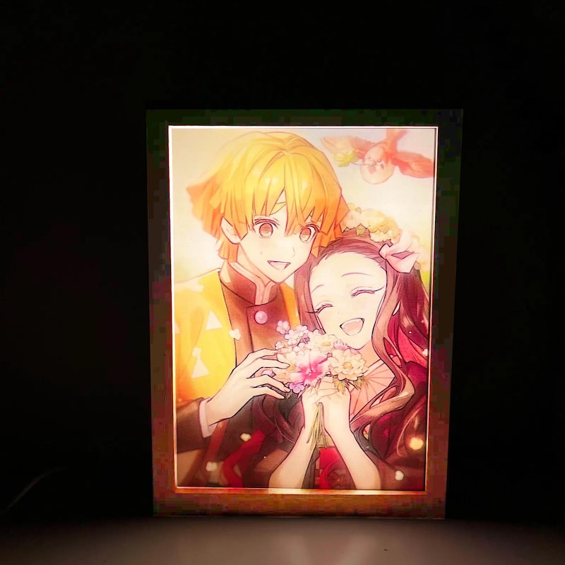 Demon Slayer Lamp - Etsy