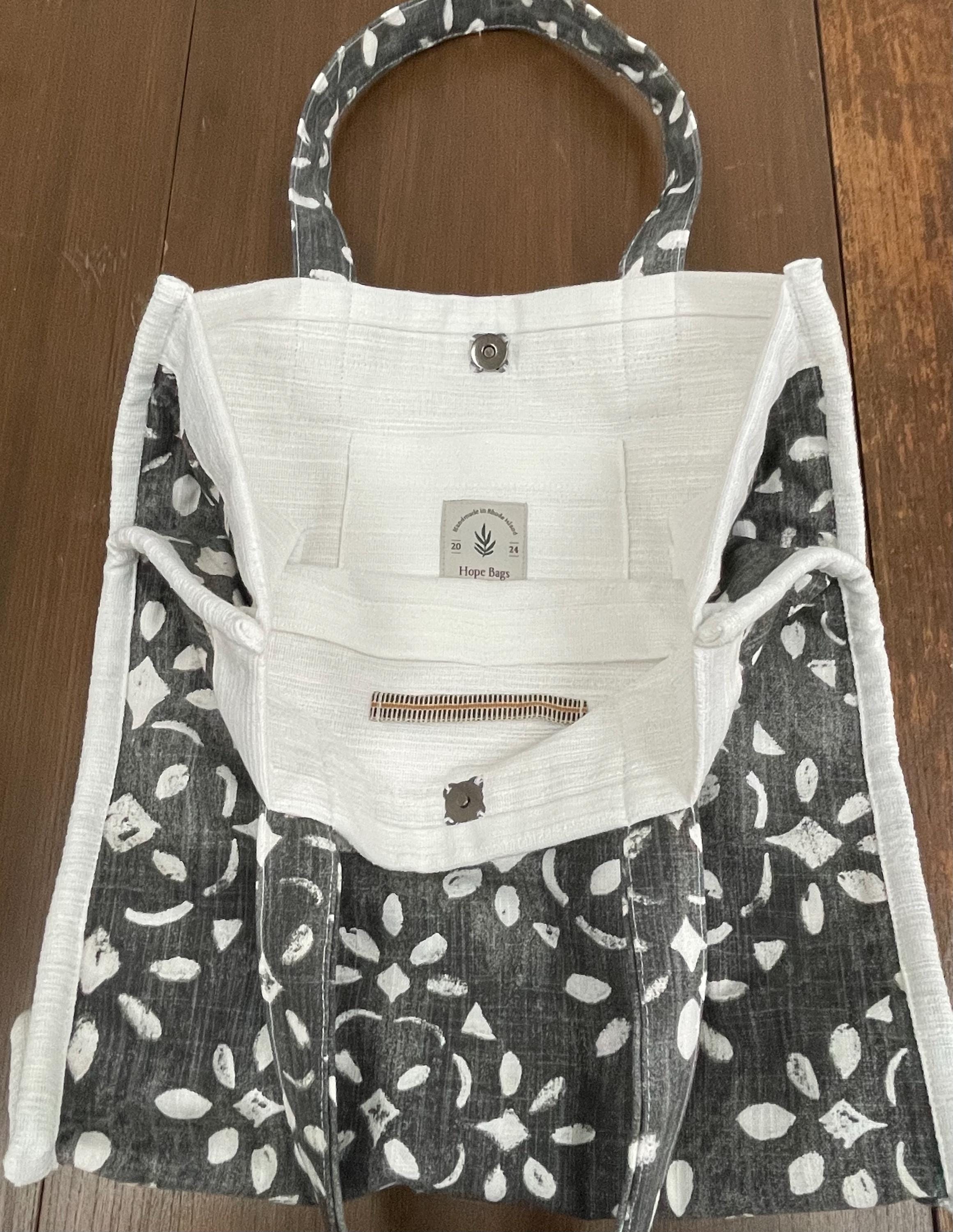 Block Print Hope Hand Bag - Etsy