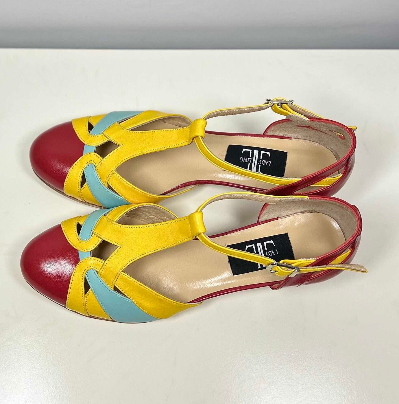 Customized Handmade Leather Shoes - Multi Colored and Leather - Perfect ...