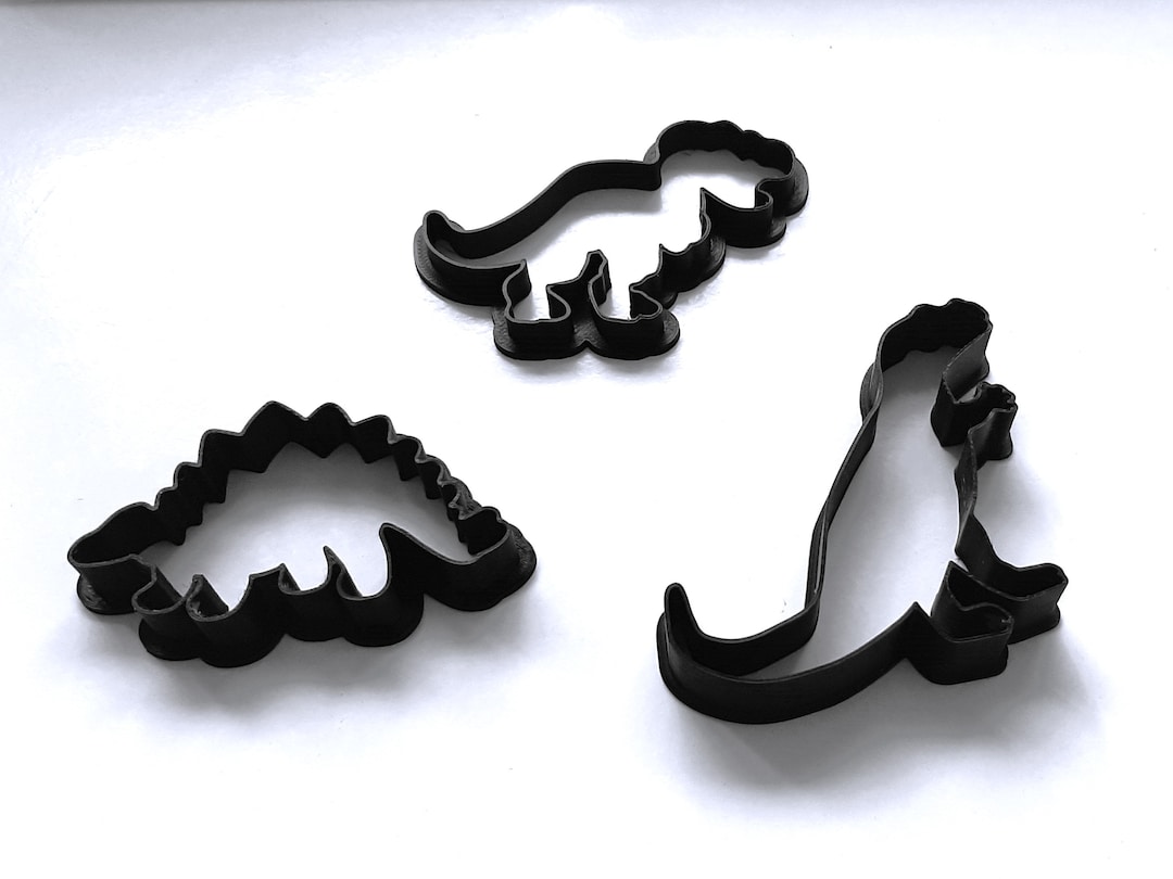 Dino T-rex Cutter Shape Cookie Cutter Playdough Salt Dough, 3D Printed ...