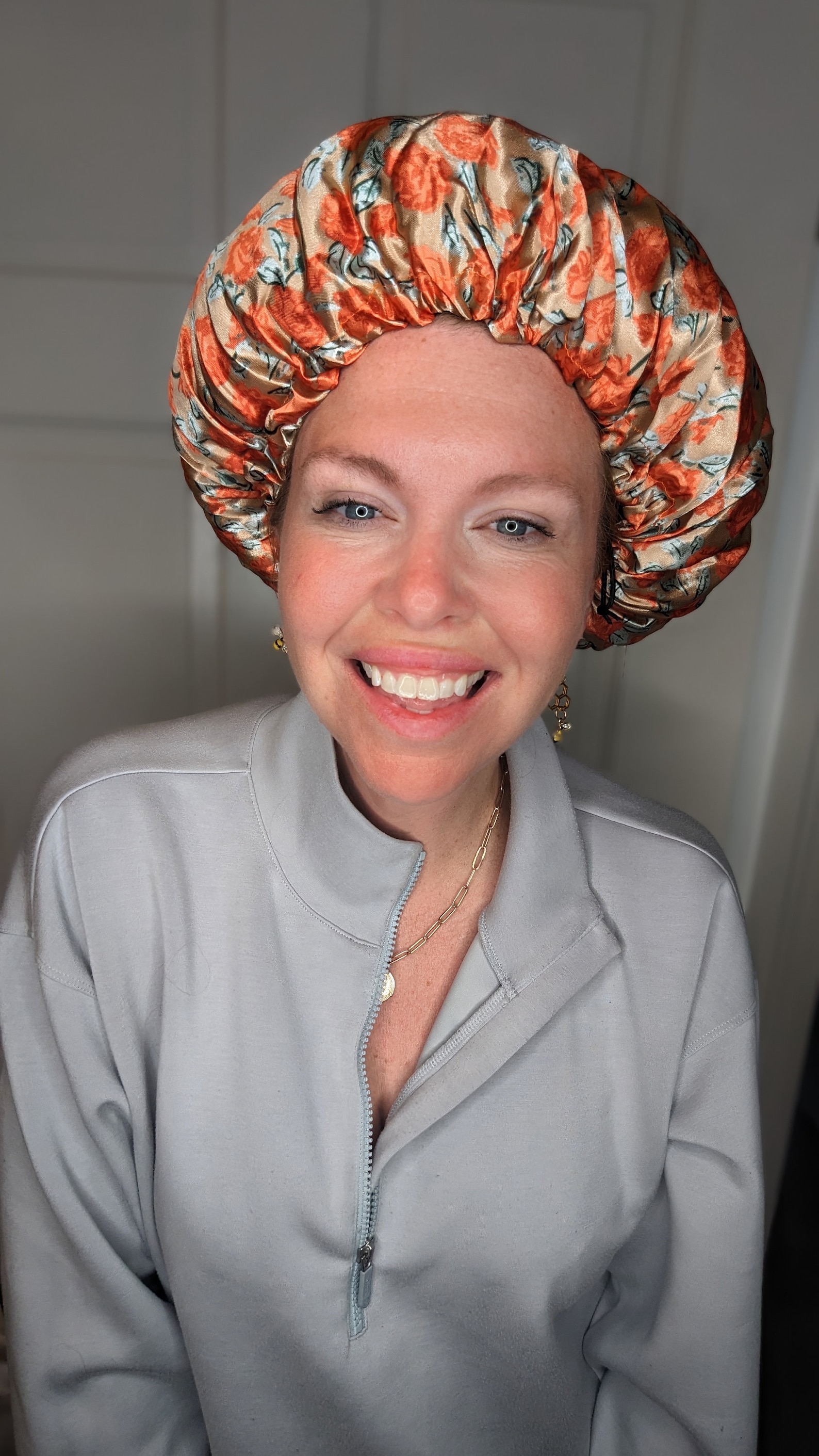 Satin Sleeping Bonnet: Adjustable Curly Hair Protection Small - Etsy Canada