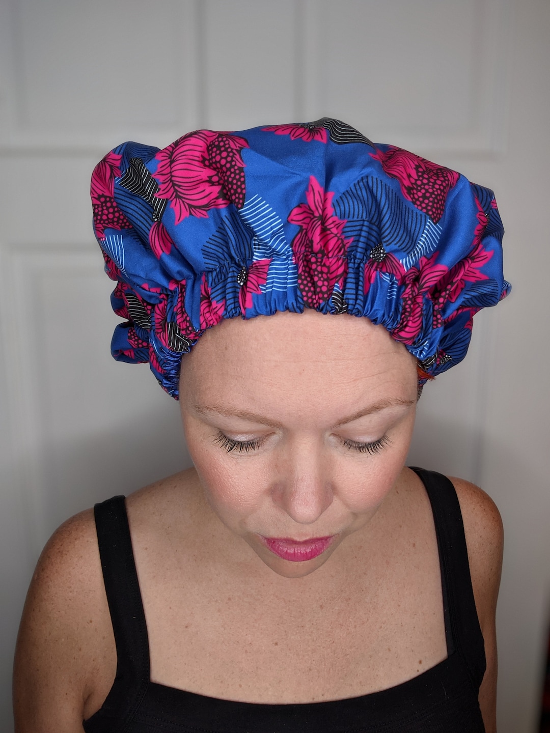 Satin Bonnet for Curly Hair. Extra Large Sleeping This Bonnet is One ...