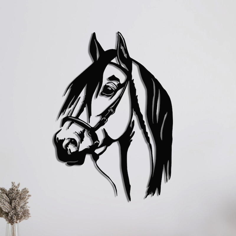 Geometric Horse Art - Etsy