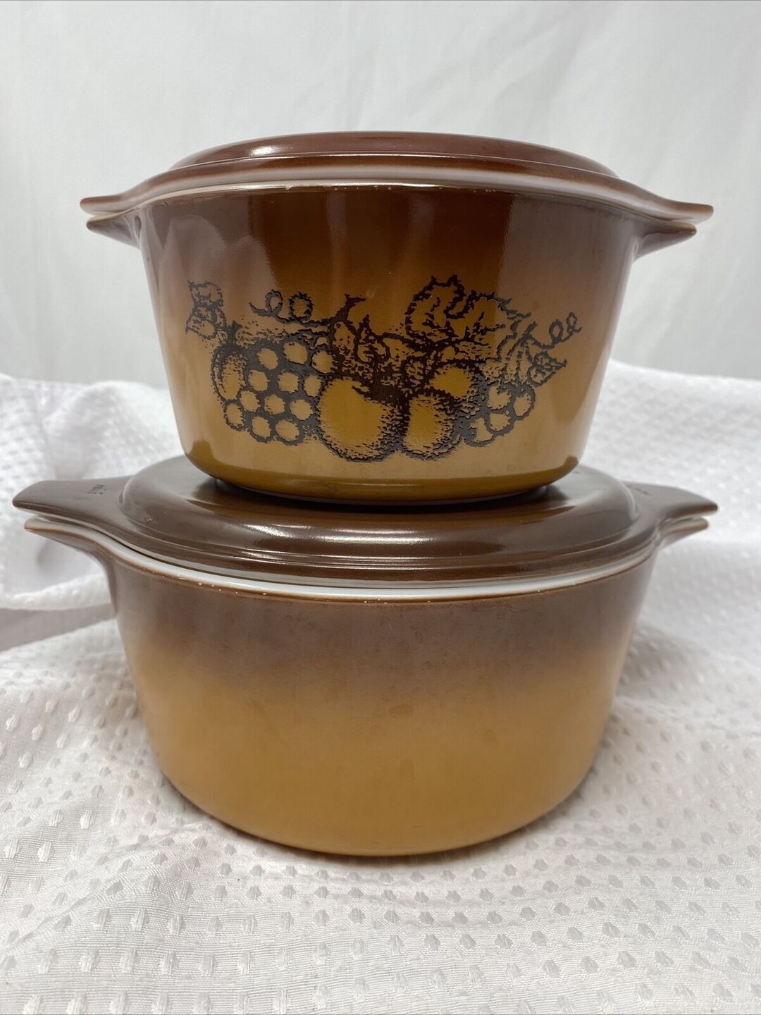Vintage PYREX Set With Lids - Etsy