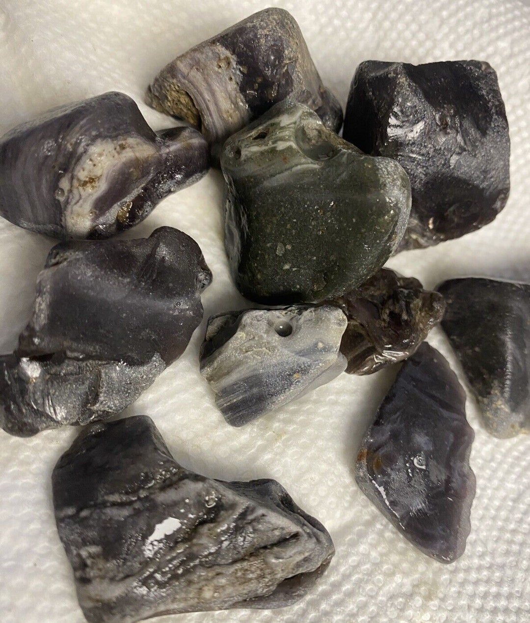 Raw Swirl Slag Glass 6oz, Furnace Bay Lake Superior Leland Agate - Etsy