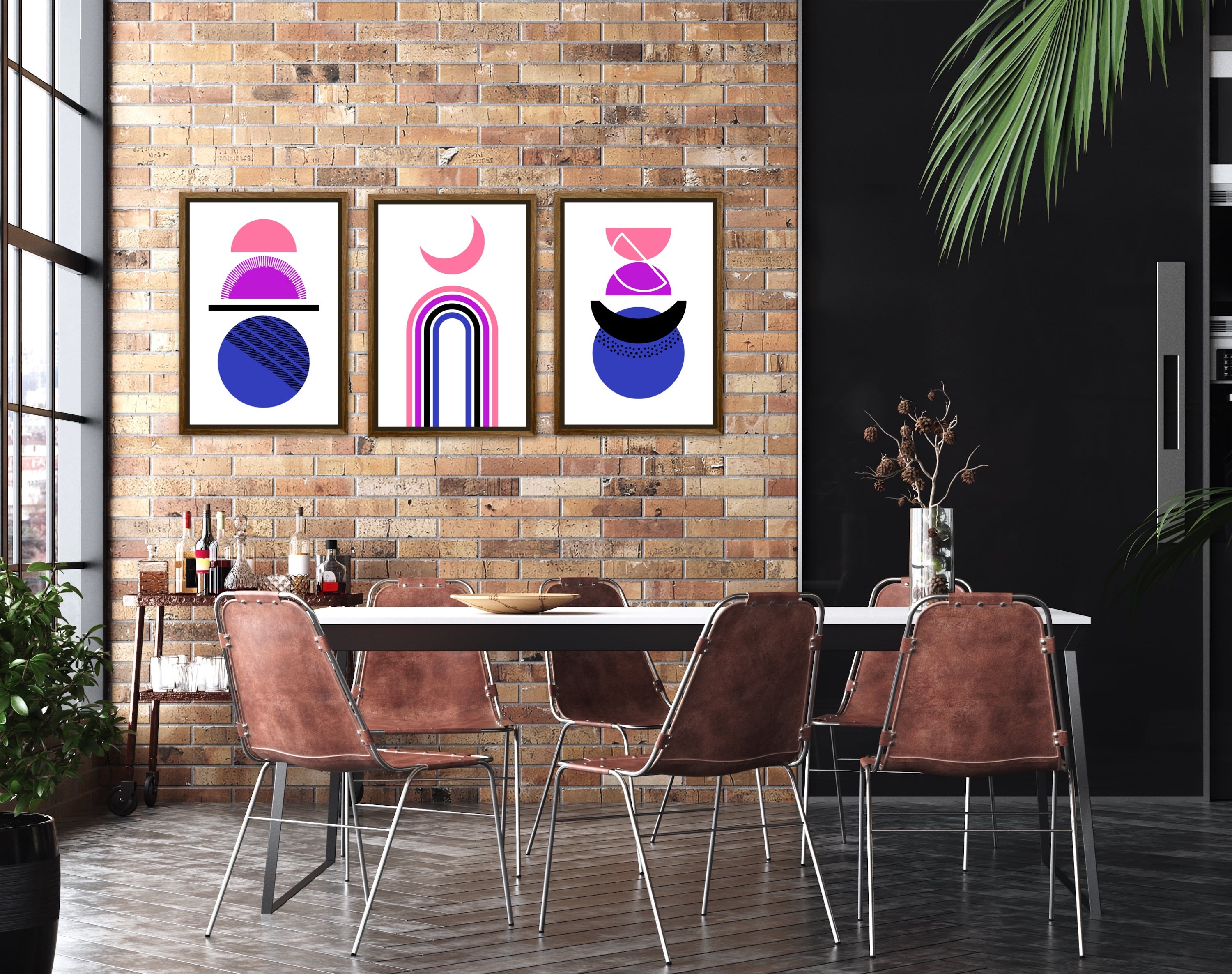 Bandera de Género fluido / Arte mural sutil del Orgullo / - Etsy México