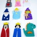 FAIRY TALE Felt Finger Puppet Set Educational Activities for - Etsy
