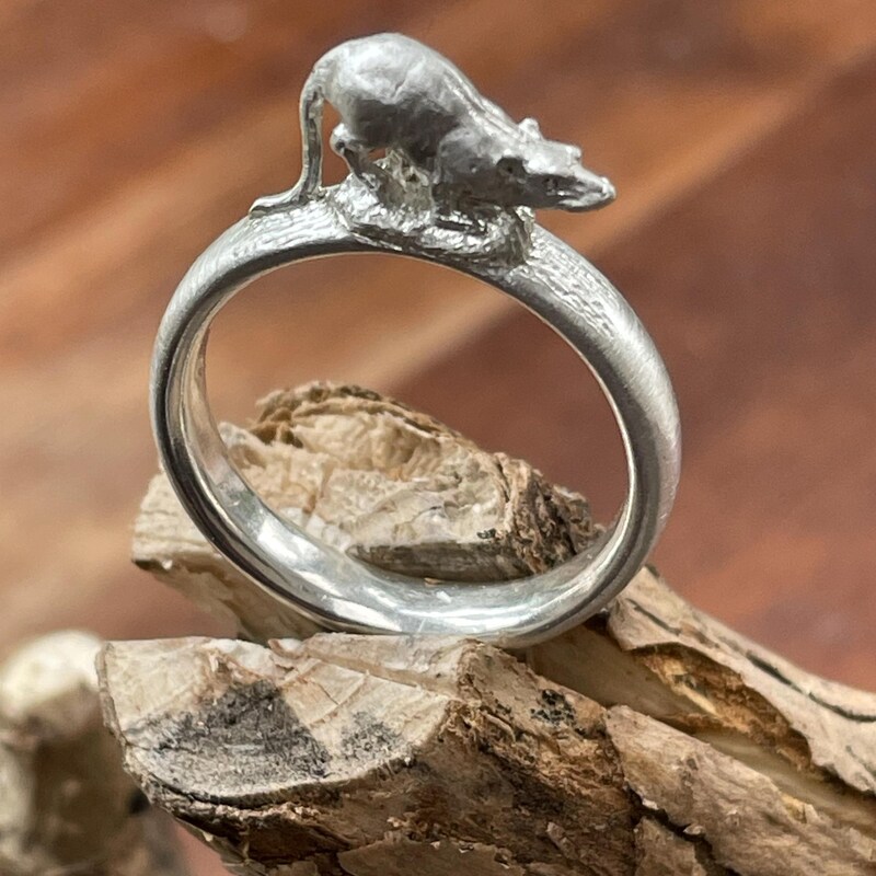 Rat Ring - Etsy UK