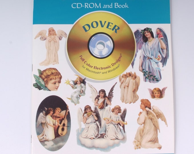 Dover Angels Book and Cd-rom for Decoupage, Scrapbooking, Card Making ...