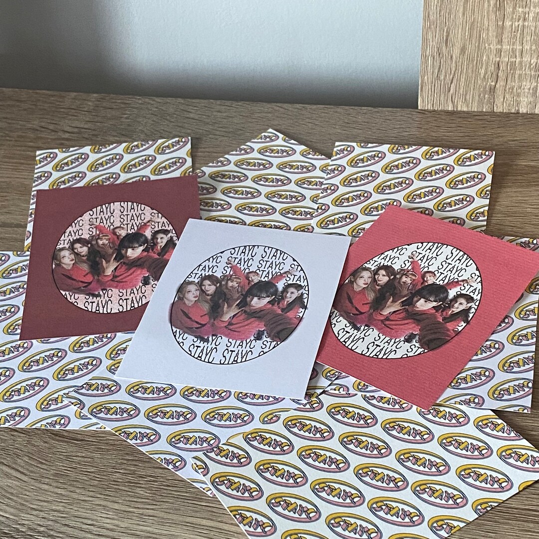 STAYC Postcard - Wall Poster Decoration, Wall Design, Graphic Design ...