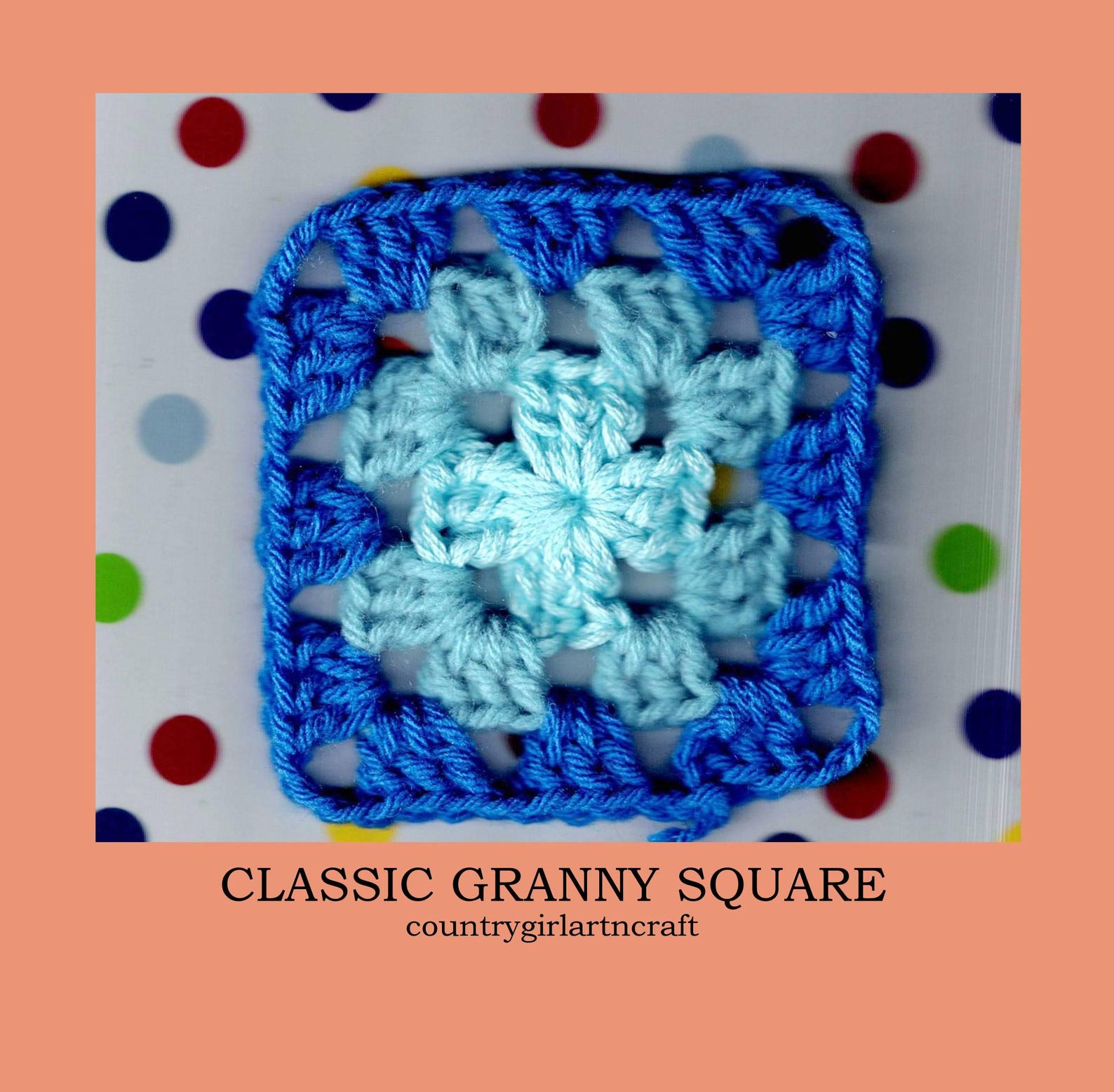 Classic Granny Square Crochet Pattern Beginner Friendly Tutorial ...