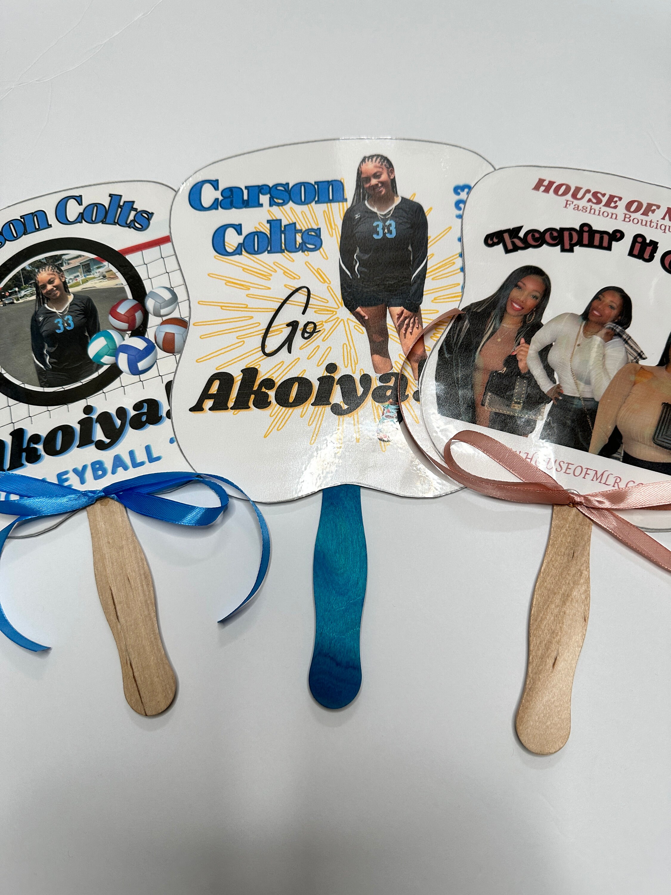 NEW! Custom Made to Order Church Fans for Sporting Events and More. - Etsy